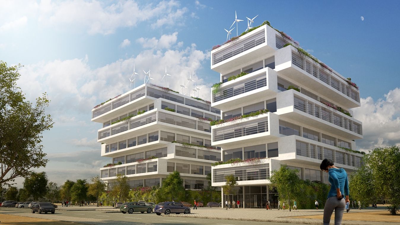 Modular Green Office Building - GJP